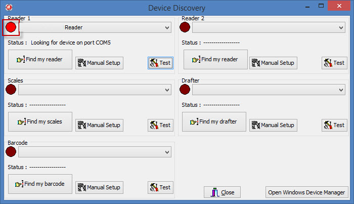 Connecting Gallagher HR5 Reader